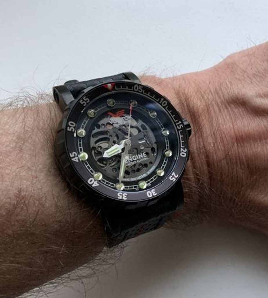 Vostok Europe Engine Automatic Skeleton NH72-571C647 | Helveti.eu