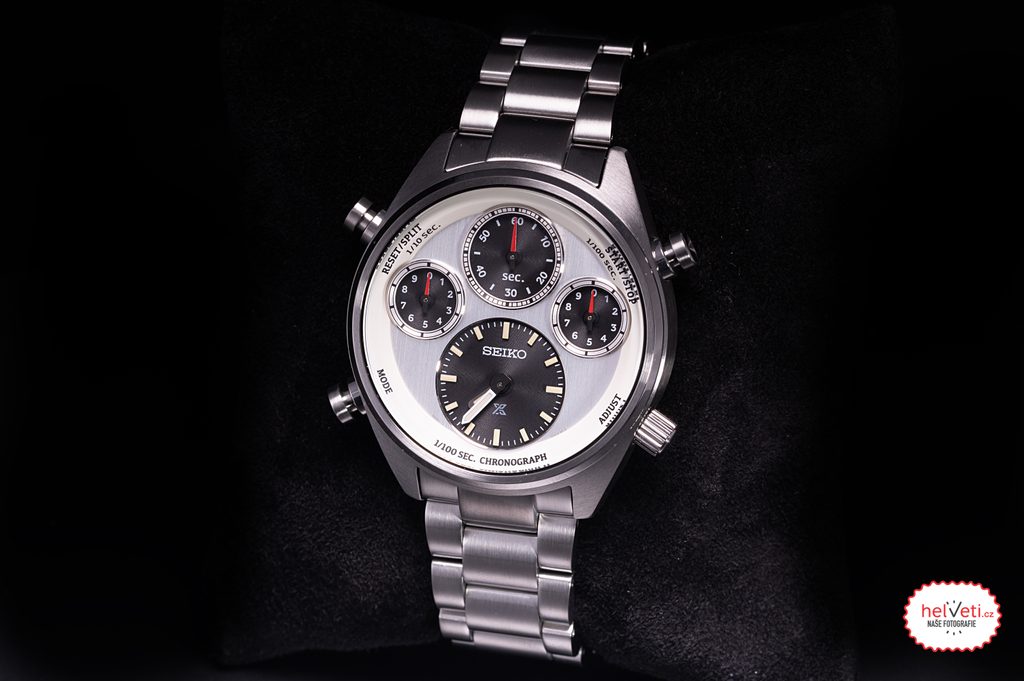 Seiko Prospex SFJ009P1 Speedtimer 1/100 sec Solar Chronograph 110th ...