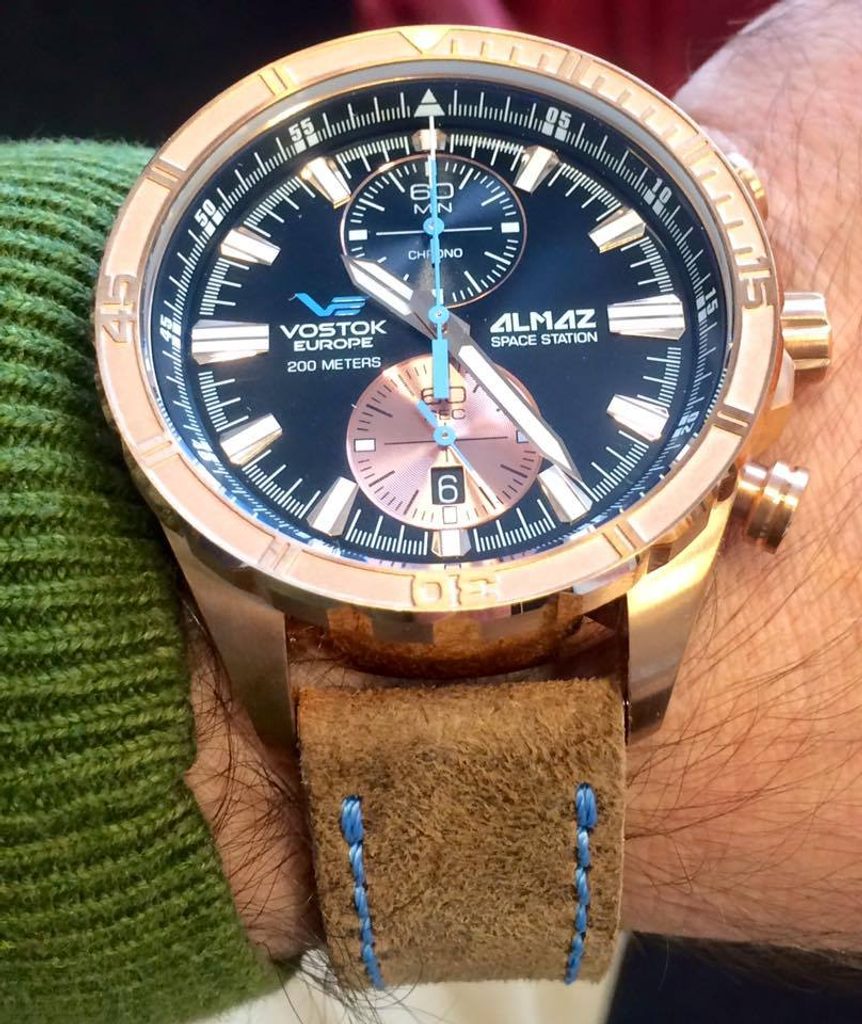 Vostok Europe Almaz Bronze Line 6S11/320O266 | Helveti.cz