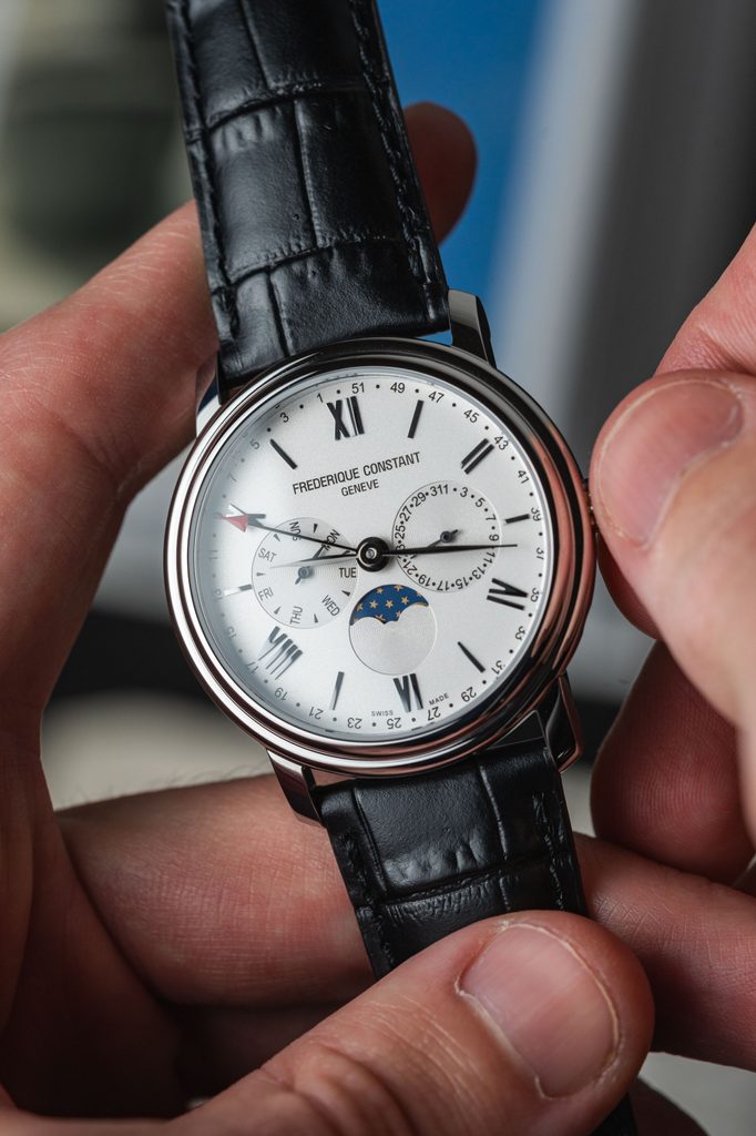 Frederique Constant Classics Gents Business Timer Quartz FC-270SW4P6 ...