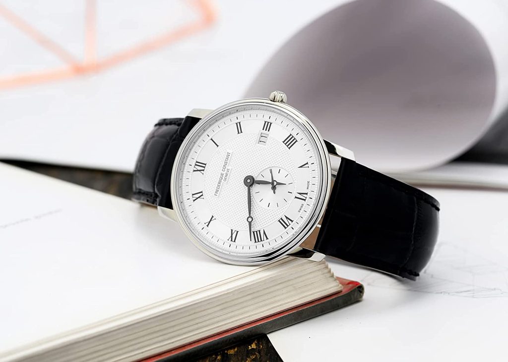 Frederique Constant Slimline Gents Small Seconds Quartz FC-245M5S6 ...