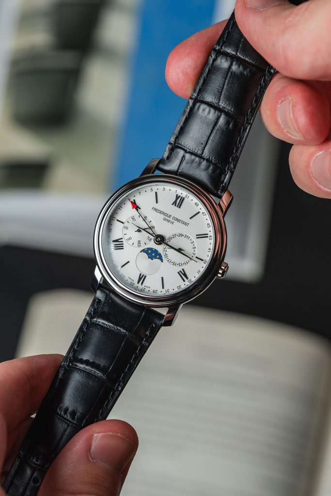 Frederique Constant Classics Gents Business Timer Quartz FC-270SW4P6 ...