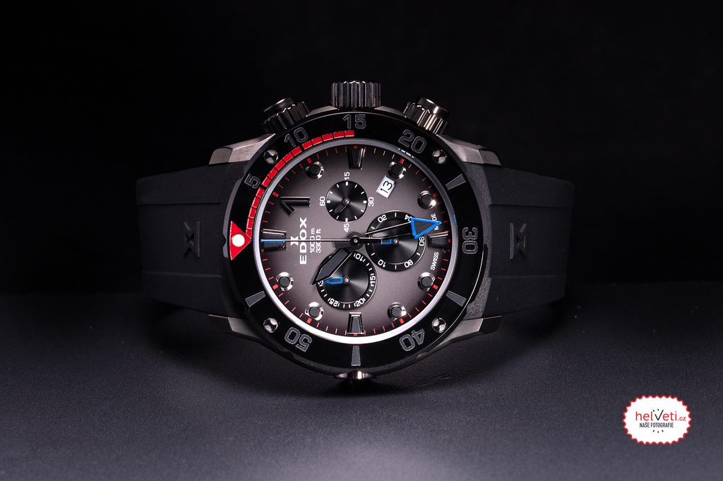 EDOX CO-1 Quartz Chronograph 10242-TINGNR-GIDNR | Helveti.eu