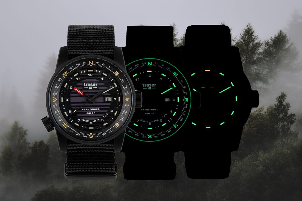 Traser P68 Pathfinder Solar Black Černé Nato | Helveti.cz
