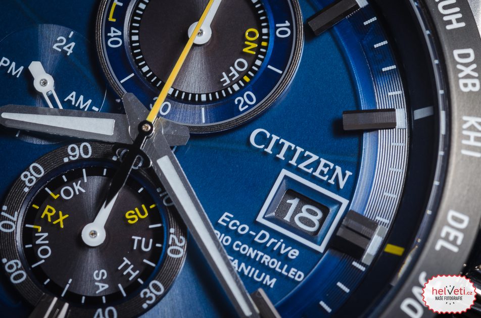 Citizen Worldtime Radio Controlled Super Titanium AT8234-85L | Helveti.eu