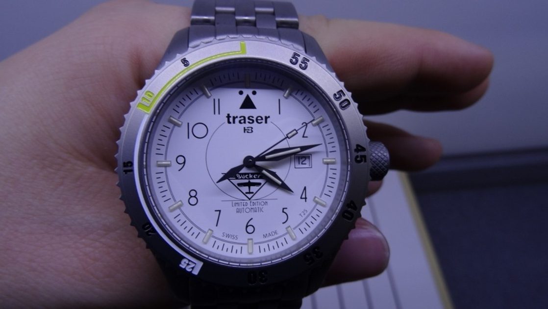 Traser Bücker Automatic Titan White - Bazar | Helveti.eu