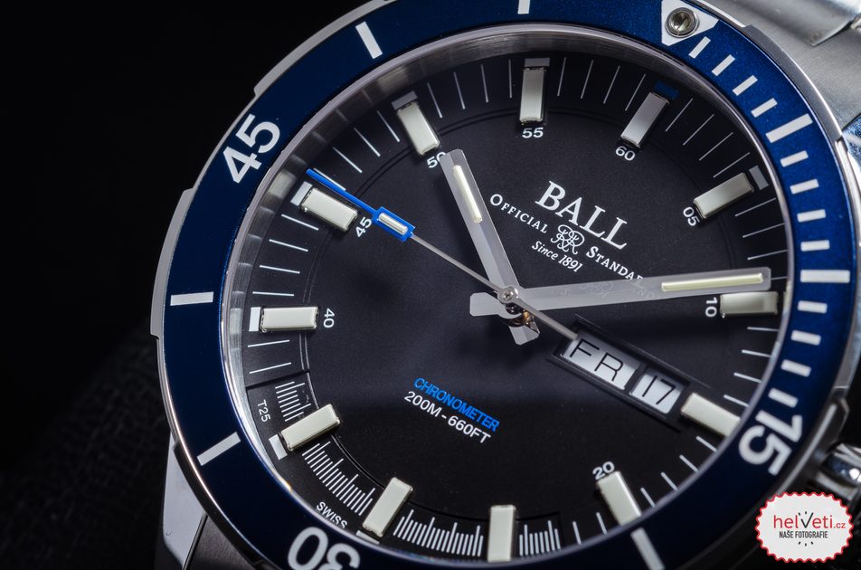 Ball Roadmaster Challenger 18 (43mm) COSC DM3050B-S2CJ-BK | Helveti.eu