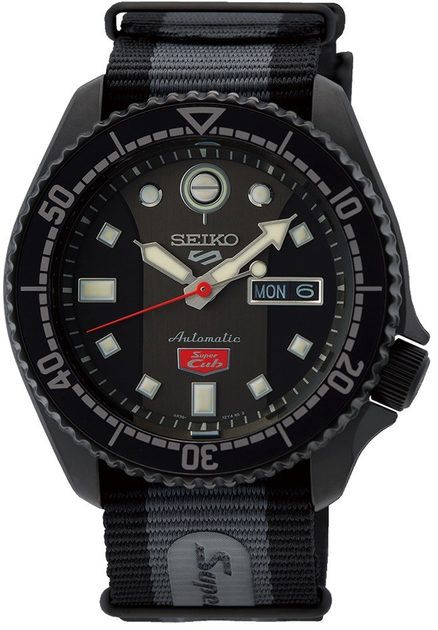 Seiko 5 Sports SRPJ75K1 SKX Sense Style Super Cub Limited Edition ...
