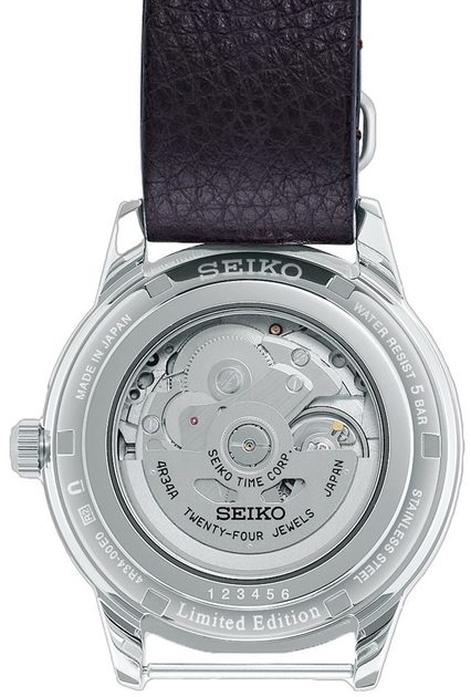 Seiko Presage SSK015J1 Style60's GMT 110th Watchmaking Anniversary ...