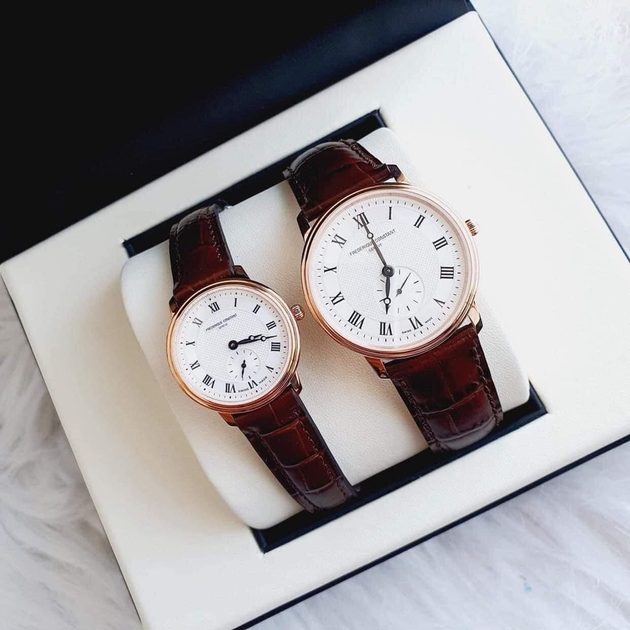 Frederique Constant Slimline Gents Small Seconds Quartz FC-235M4S4 ...