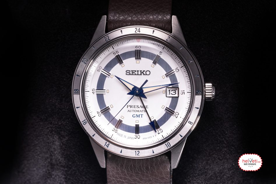 Seiko Presage SSK015J1 Style60's GMT 110th Watchmaking Anniversary ...