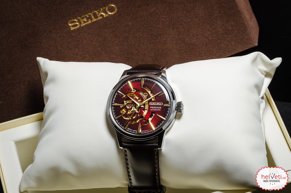 Seiko Presage SSA457J1 Cocktail Time Red Brick Limited Edition | Helveti.cz