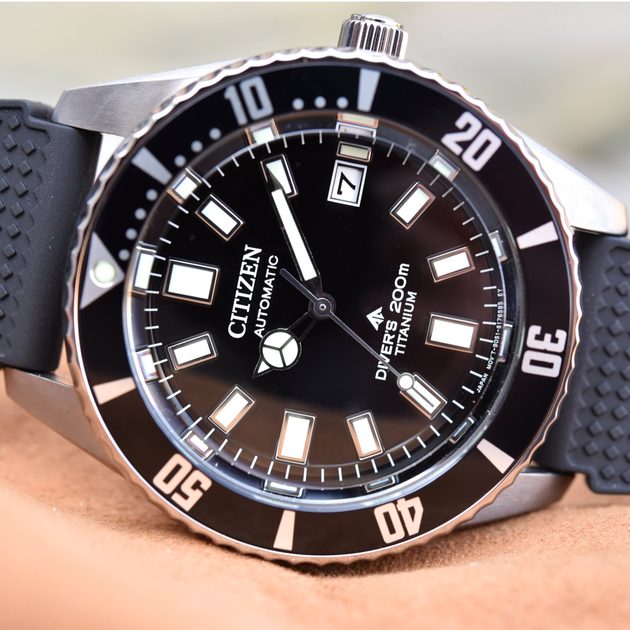 Citizen Fujitsubo Promaster Marine Automatic Diver's Super Titanium ...