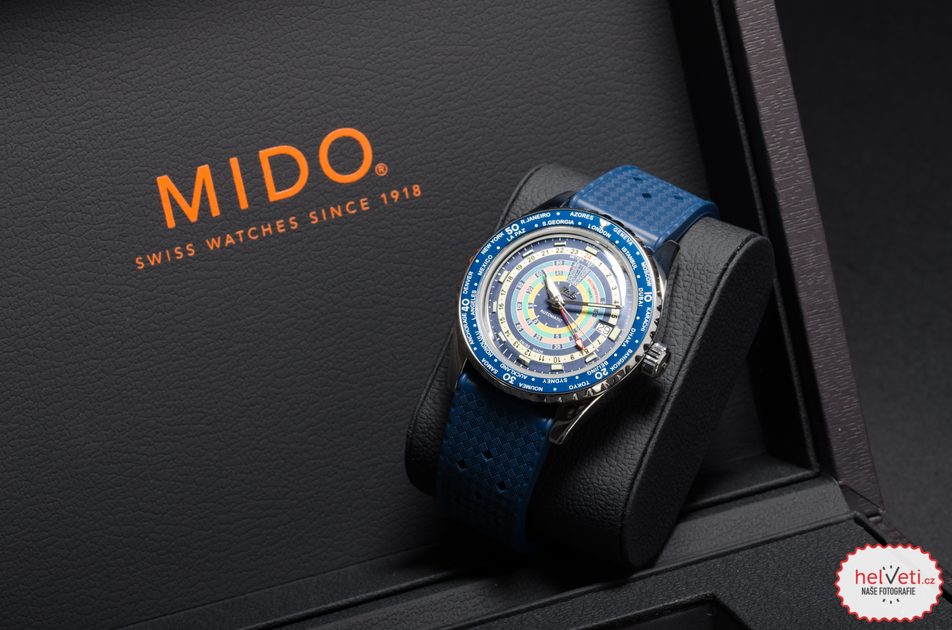 Mido Ocean Star Decompression Worldtimer M026.829.17.041.00 | Helveti.eu