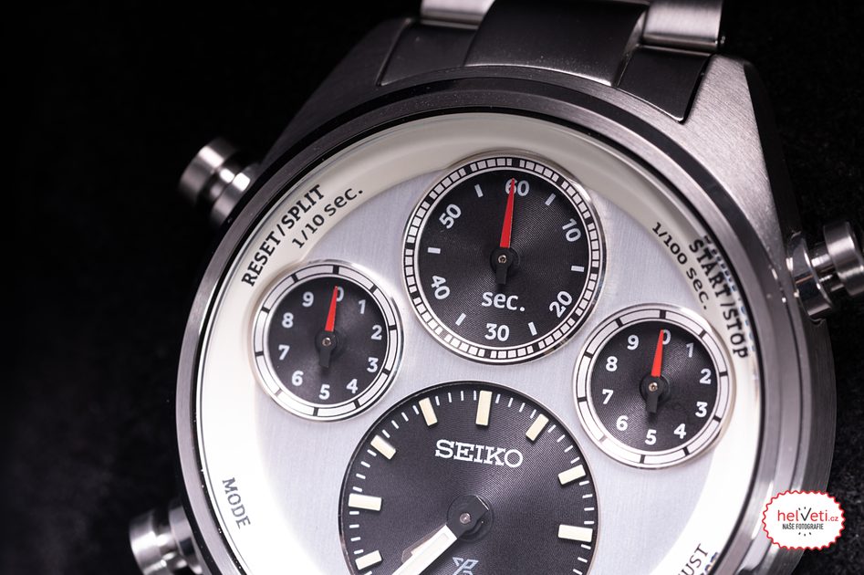 Seiko Prospex SFJ009P1 Speedtimer 1/100 sec Solar Chronograph 110th ...