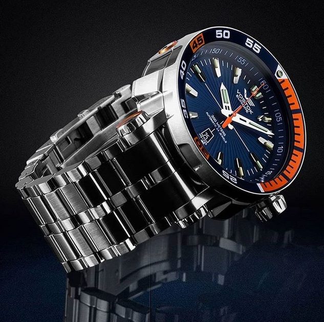 Vostok Europe Energia Rocket Stainless Steel Line NH35/575A279B ...