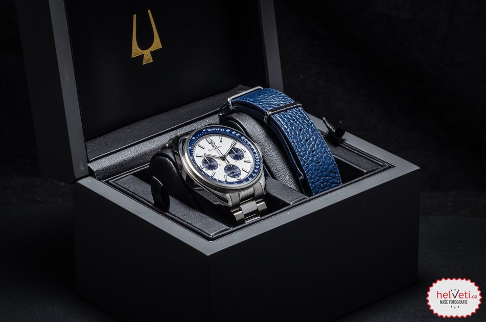 Bulova 98K112 Lunar Pilot Chronograph Watch | Helveti.eu