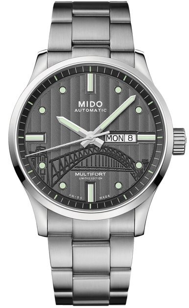 Mido Multifort, Male, Gray | Helveti.eu