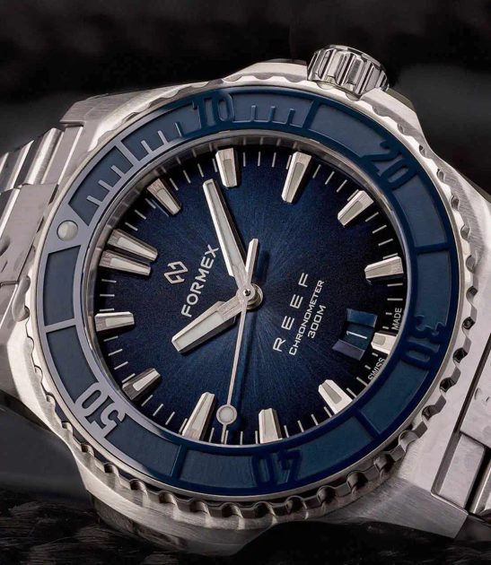 Formex Reef 42 Automatic Chronometer Blue Dial | Helveti.cz