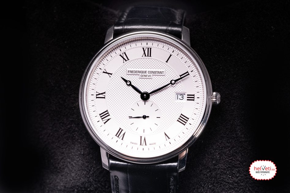 Frederique Constant Slimline Gents Small Seconds Quartz FC-245M5S6 ...