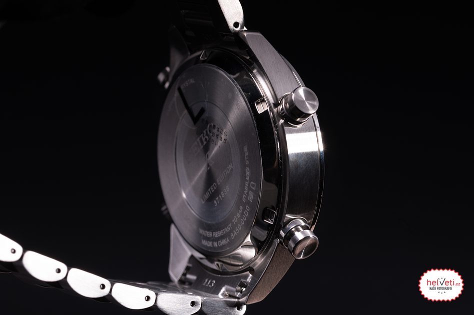 Seiko Prospex SFJ009P1 Speedtimer 1/100 sec Solar Chronograph 110th ...