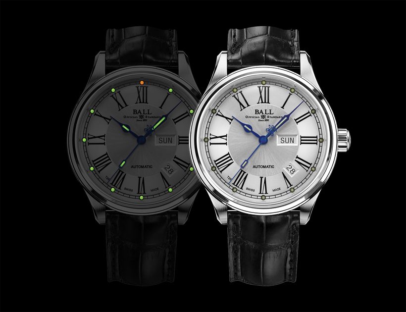 Ball Trainmaster Roman NM1058D-L4J-WH | Helveti.cz