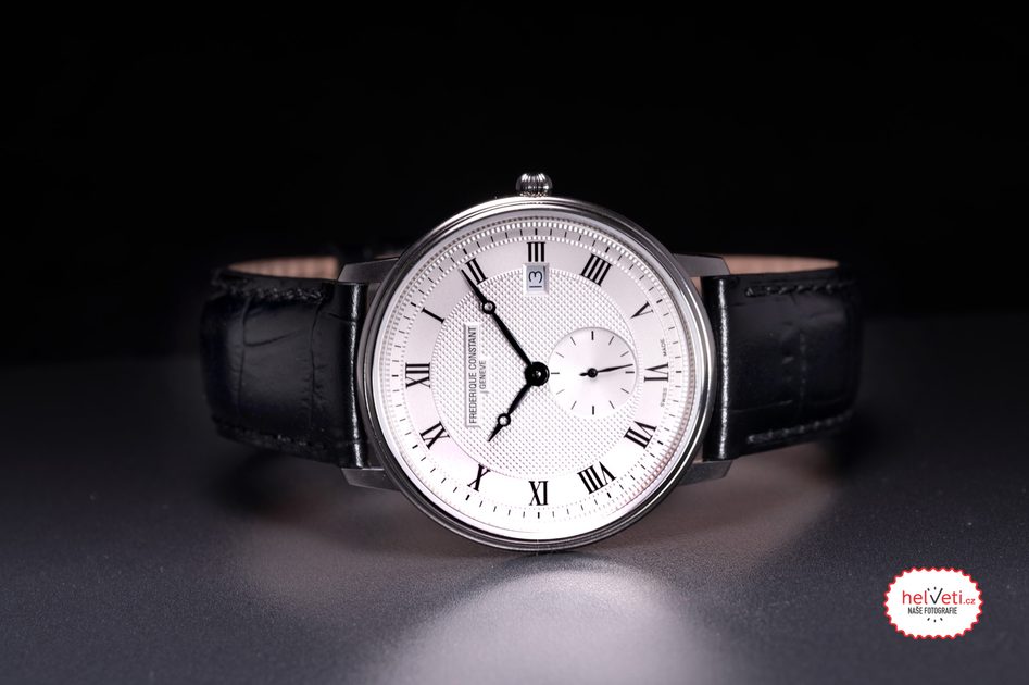 Frederique Constant Slimline Gents Small Seconds Quartz FC-245M5S6 ...
