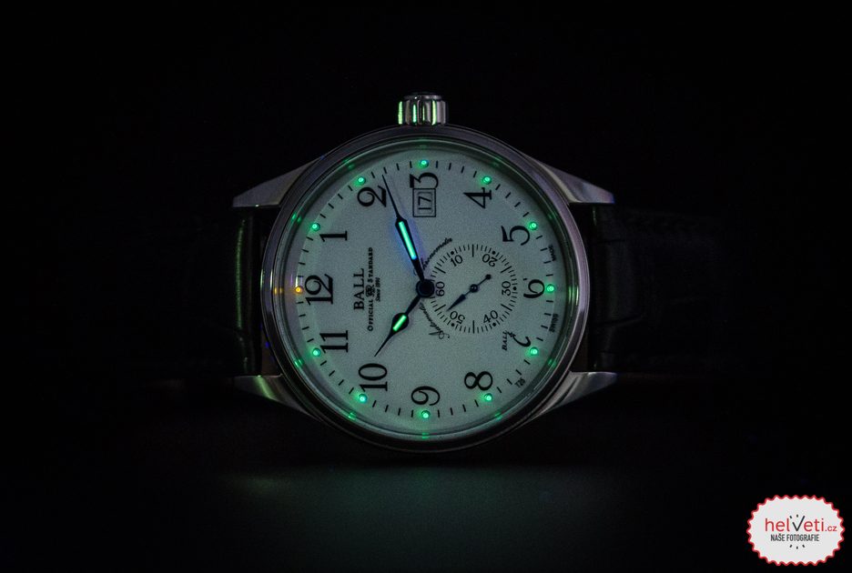 Ball Trainmaster Standard Time COSC NM3888D-LL1CJ-WH | Helveti.cz