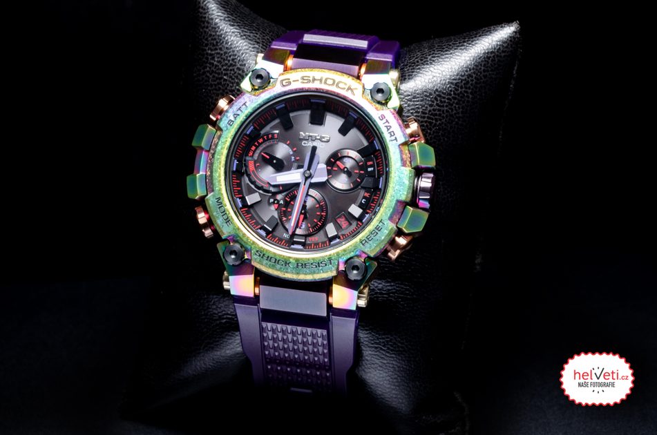 Casio MT-G MTG-B3000PRB-1AER Aurora Oval Limited Edition | Helveti.eu
