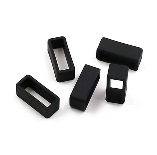Black rubber eyelet 18 mm (1pc) | Helveti.eu