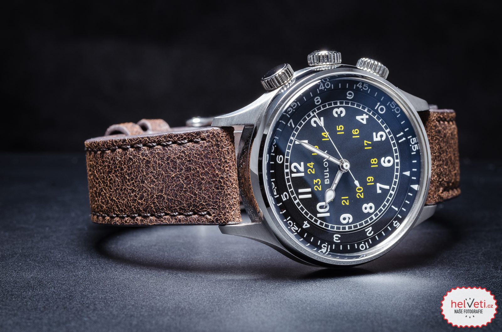 Bulova A-15 Pilot Watch 96A245 | Helveti.cz | Helveti – Víc než hodinky