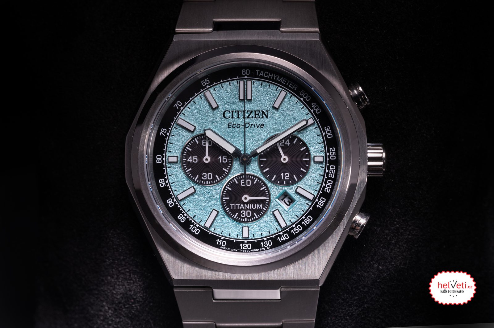 Citizen Eco-Drive Super Titanium Chrono CA4610-85M | Helveti.cz