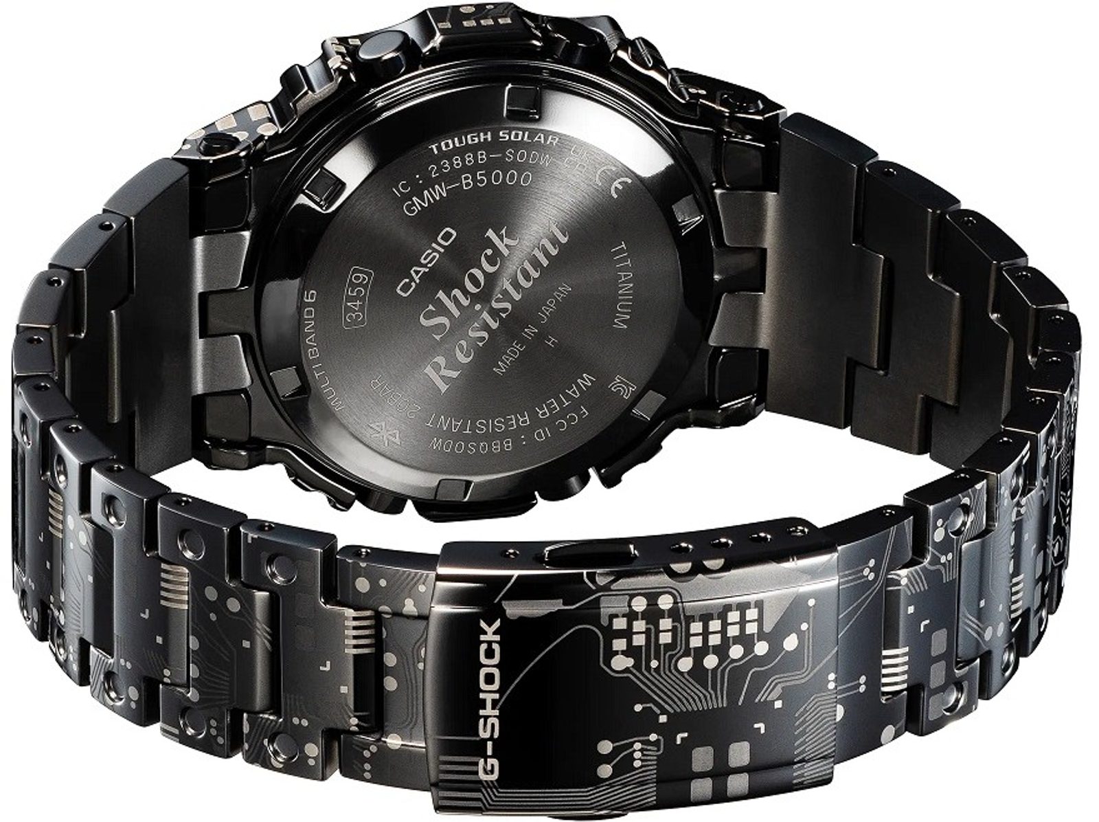 Casio G-Shock GMW-B5000TCC-1ER Titanium Circuit Camo Series | Helveti.eu