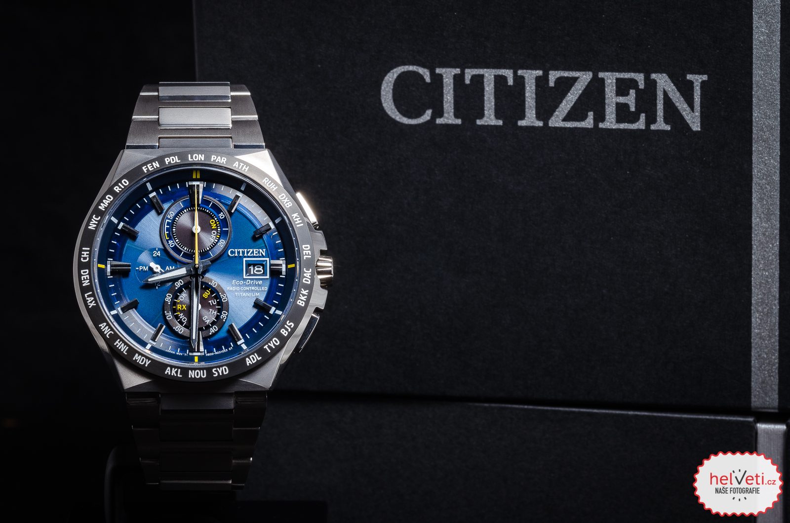 Citizen Worldtime Radio Controlled Super Titanium AT8234-85L | Helveti ...