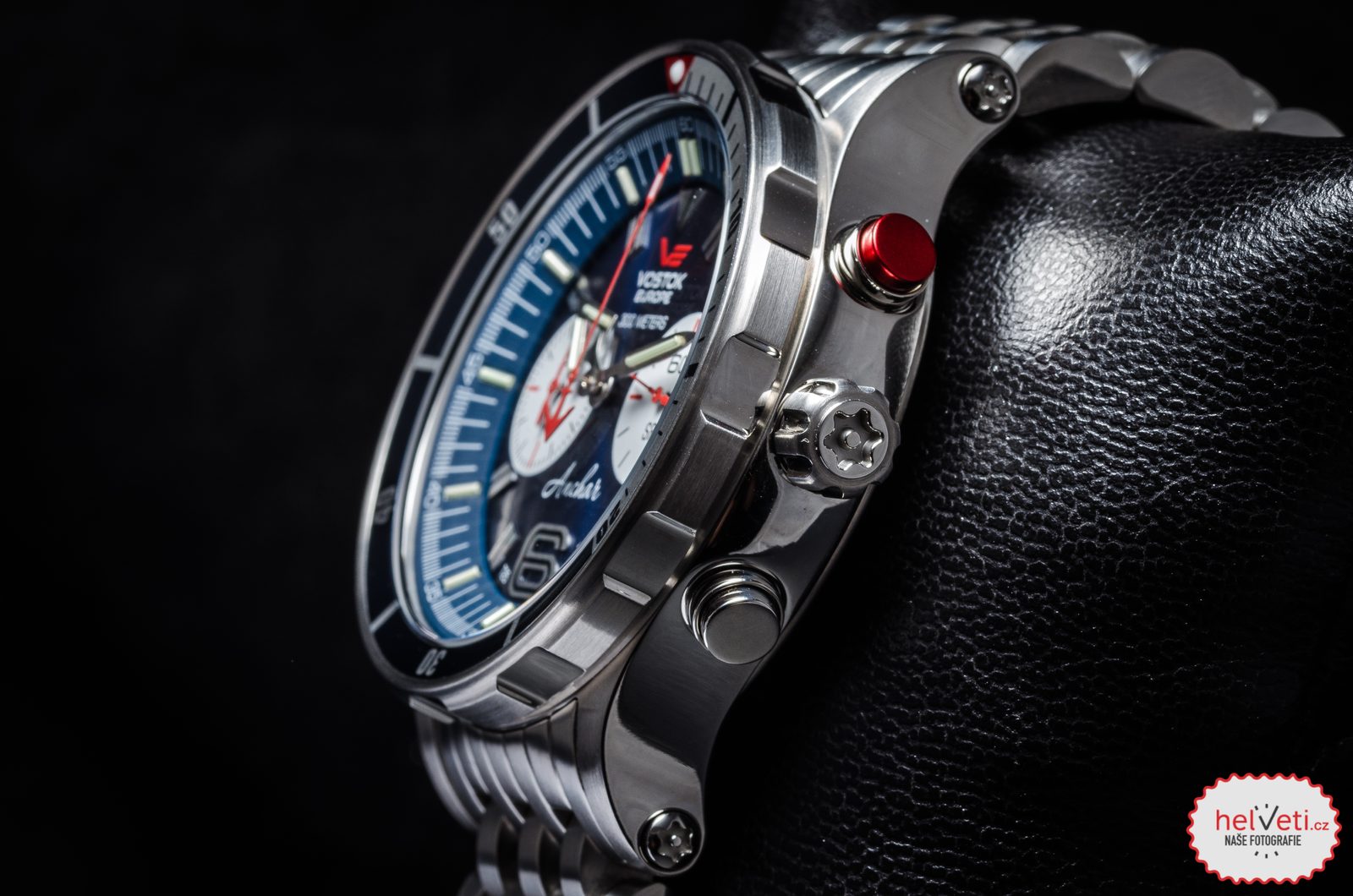 Vostok Europe Anchar Submarine Chrono Line 6S21-510A583B | Helveti.cz