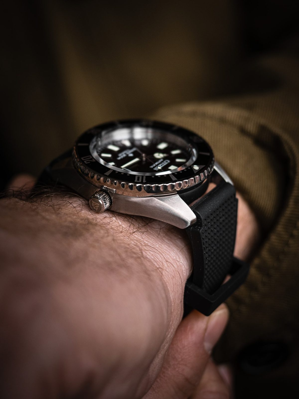 Citizen Promaster Marine Automatic Diver's Super Titanium NB6021-17E ...