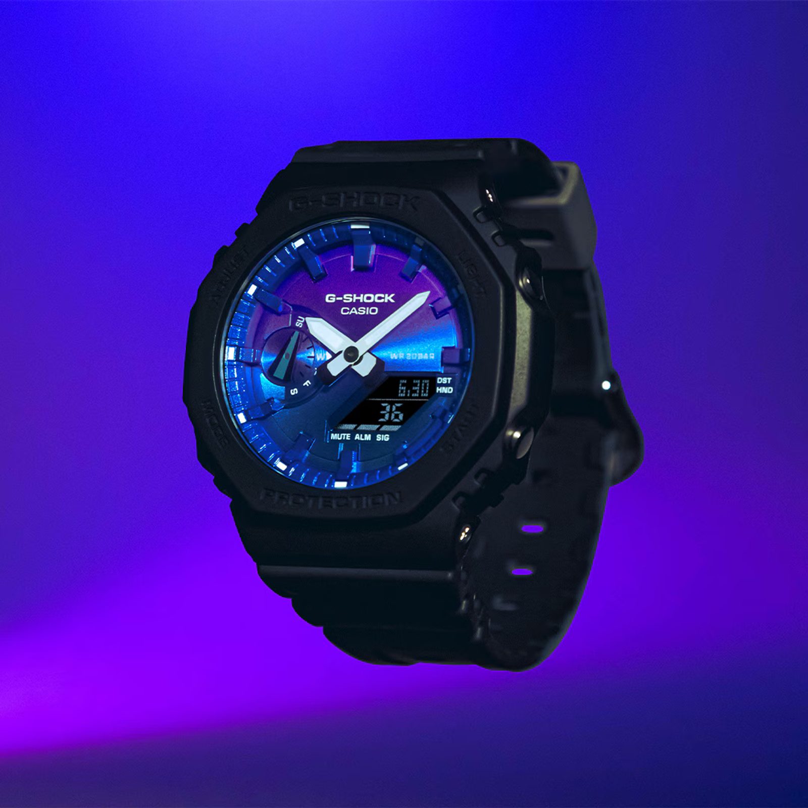 Casio G-Shock GA-2100FL-1AER Flame Inside | Helveti.cz