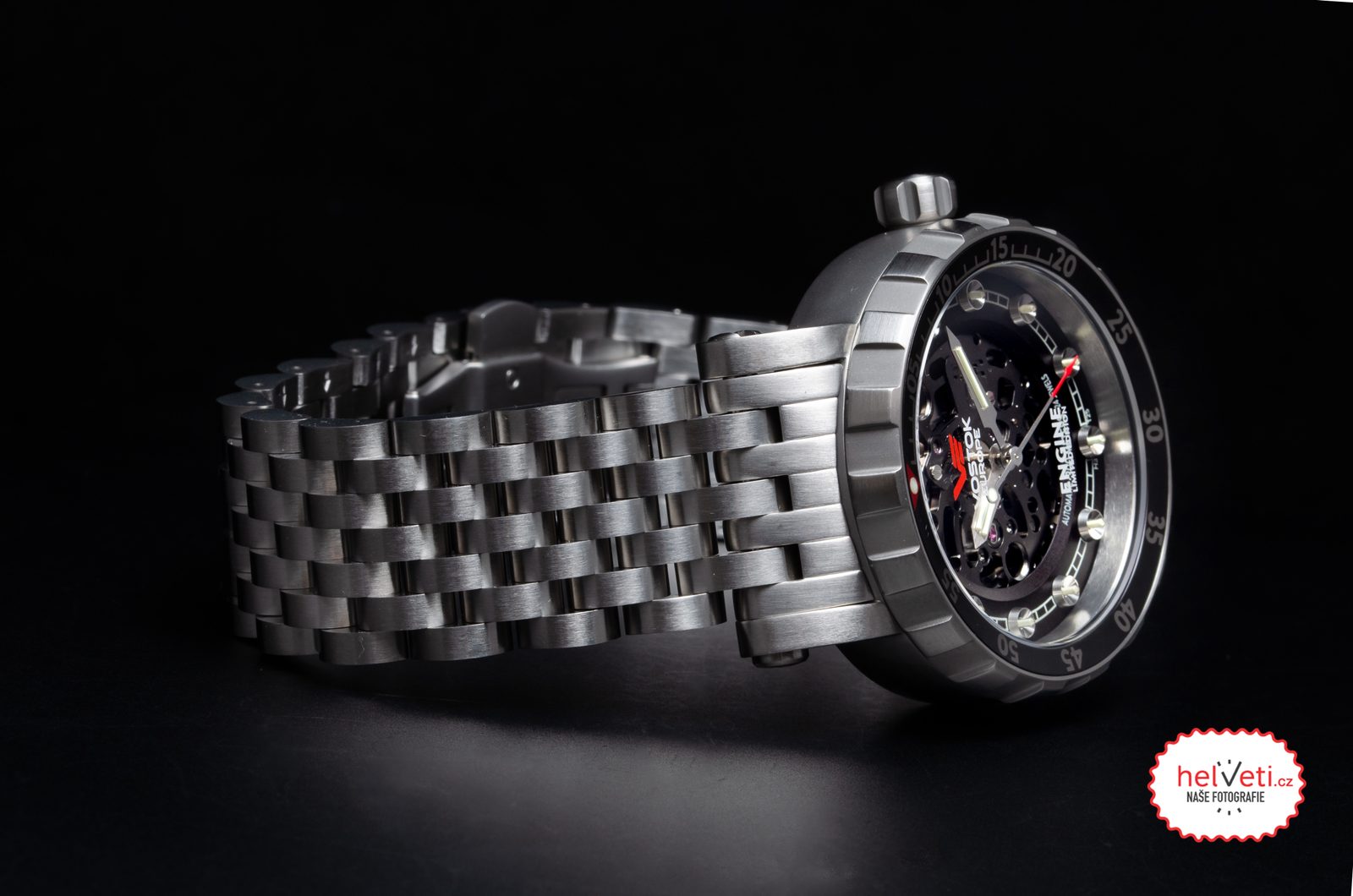 Vostok Europe Engine Automatic Skeleton NH72-571A646B | Helveti.cz