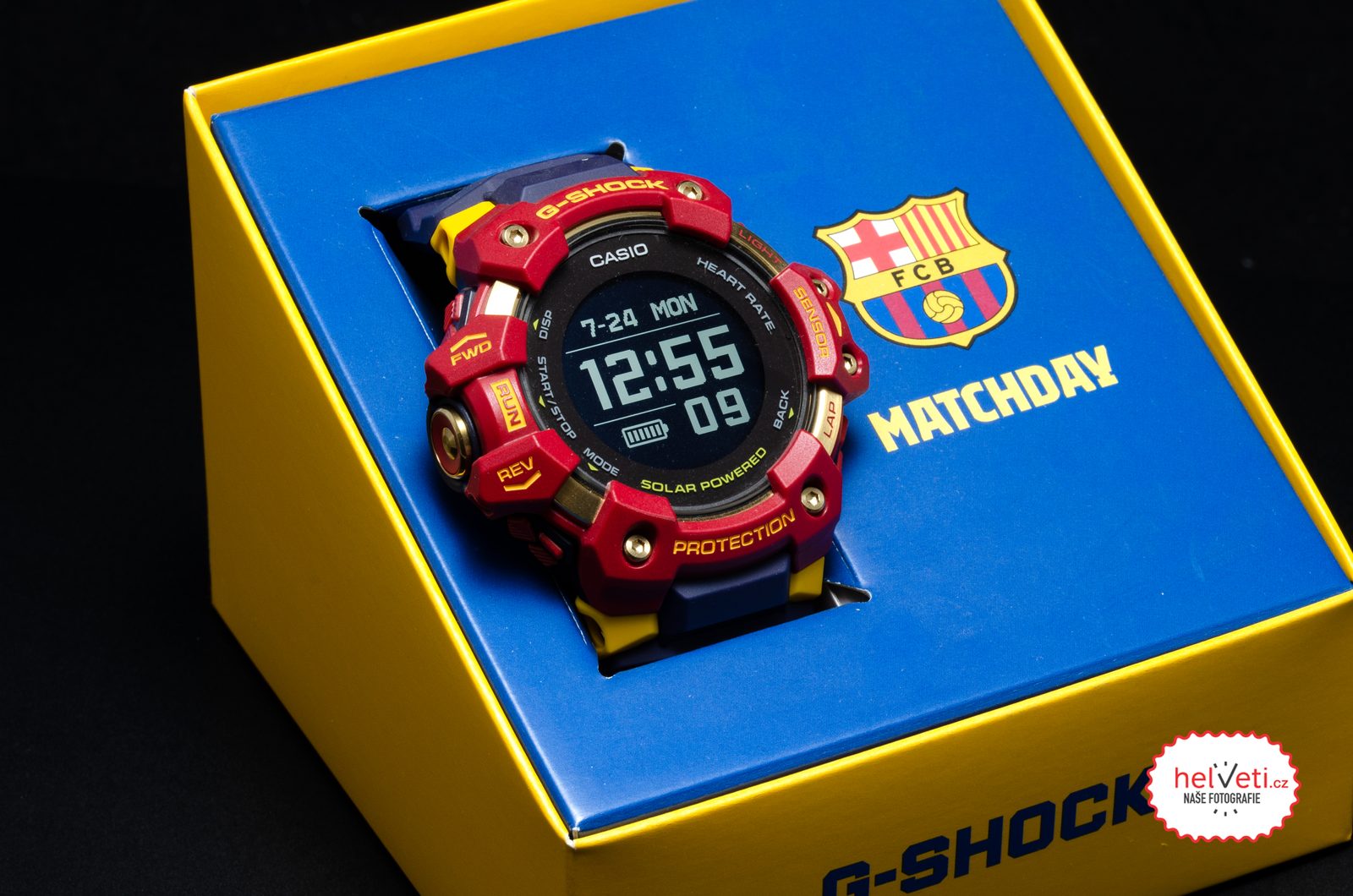 Casio G-Shock G-Squad GBD-H1000BAR-4ER FC Barcelona Limited Edition ...