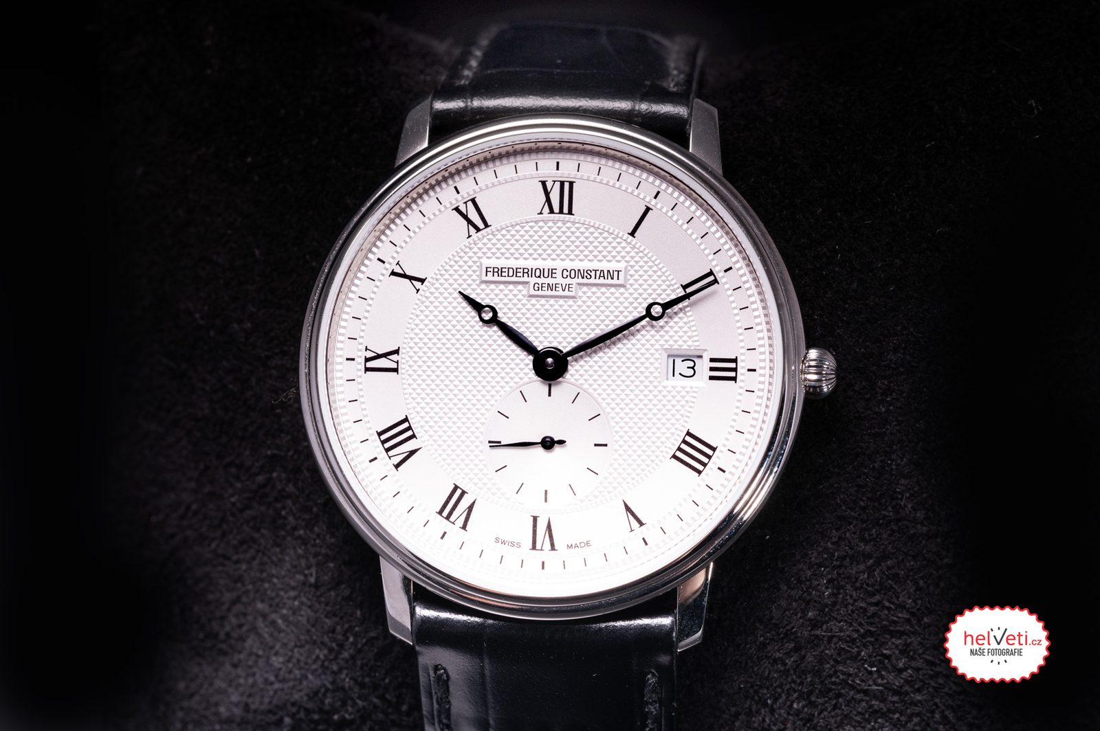 Frederique Constant Slimline Gents Small Seconds Quartz FC-245M5S6 ...