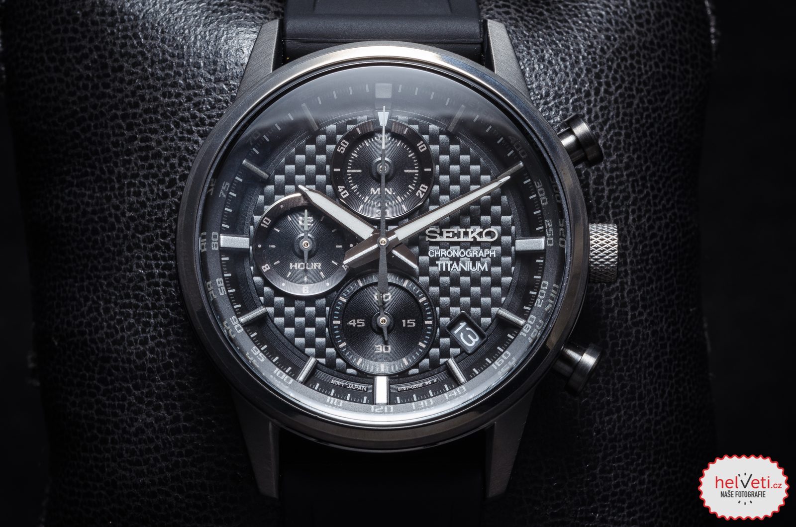 Seiko Quartz Titanium Chronograph SSB393P1 | Helveti.cz