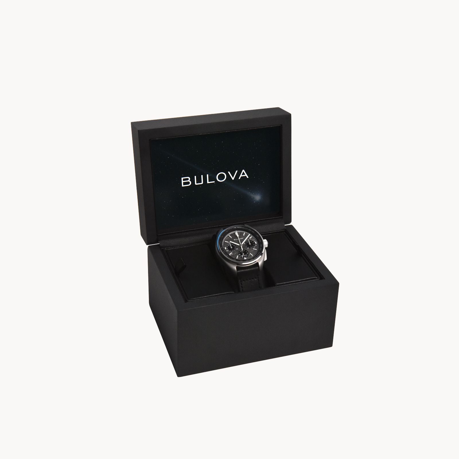 Bulova Lunar Pilot Chronograph 96A312 Meteorite Limited Edition ...