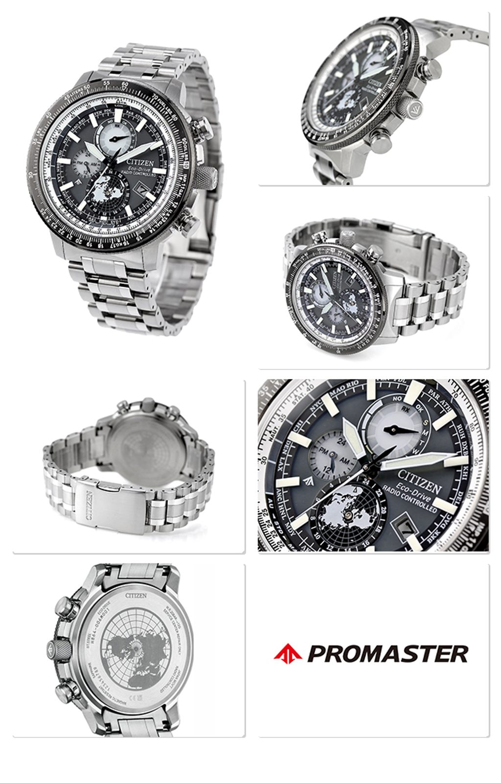 Citizen Promaster Sky Eco-Drive Radio Controlled BY3006-53H | Helveti.cz