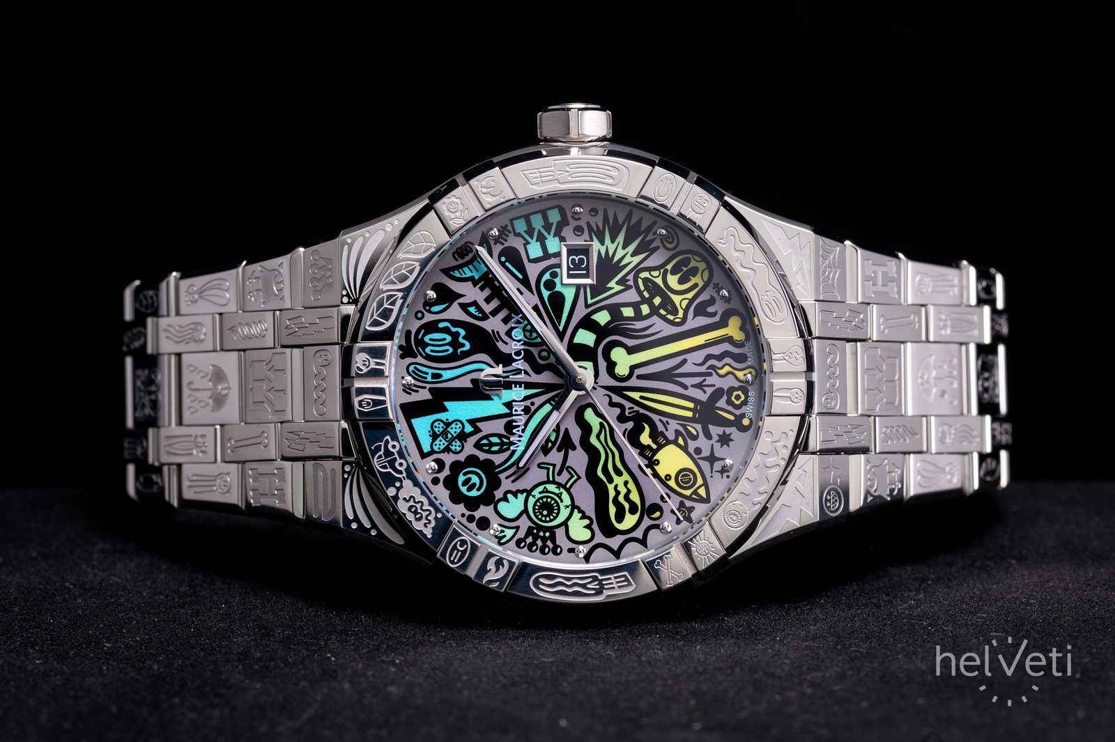 Maurice Lacroix Aikon Automatic Wotto Limited Edition AI6008-SS009-090 ...