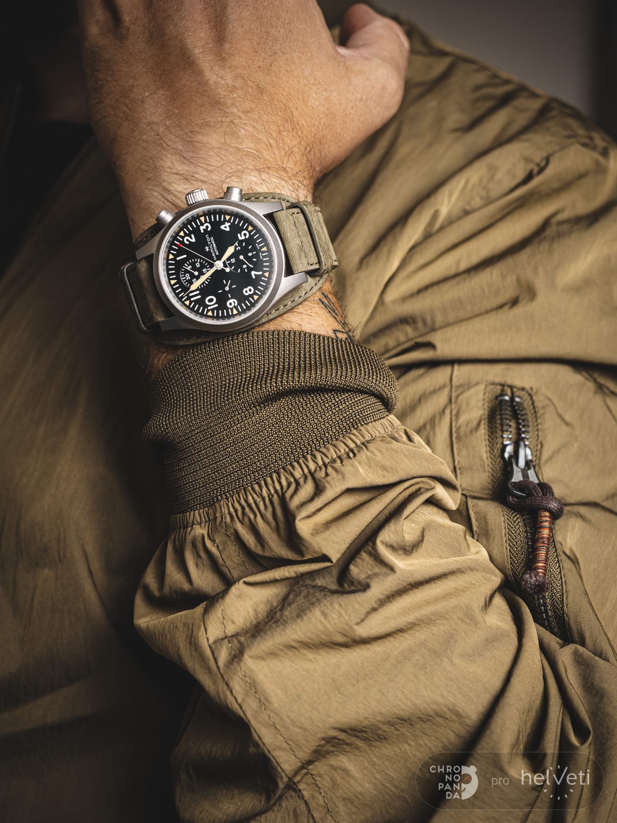 Hamilton Khaki Field Auto Chrono H71706830 | Helveti.cz | Helveti – Víc ...