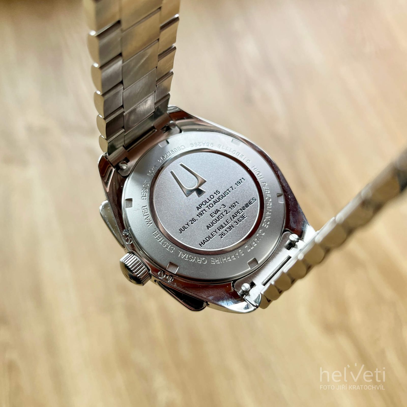 Bulova 96K111 Lunar Pilot Chronograph Watch | Helveti.eu | Helveti ...