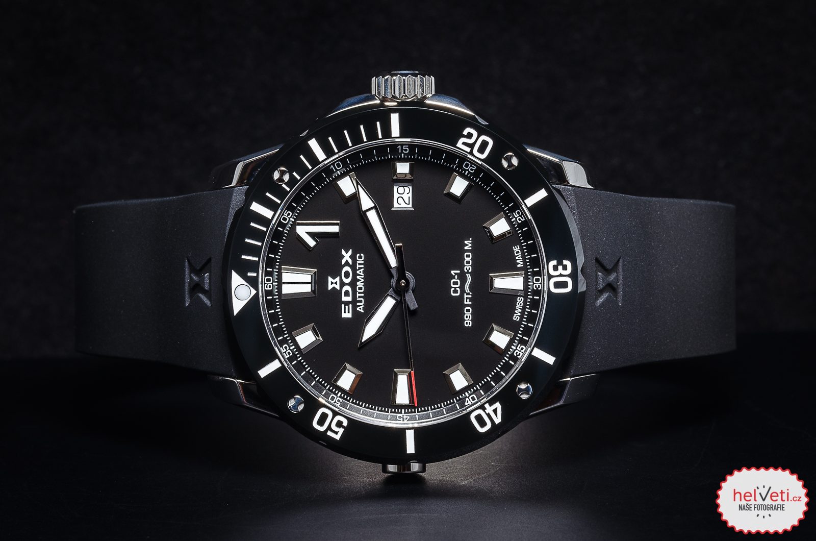 EDOX CO-1 Date Automatic 80119-3N-NIN | Helveti.cz