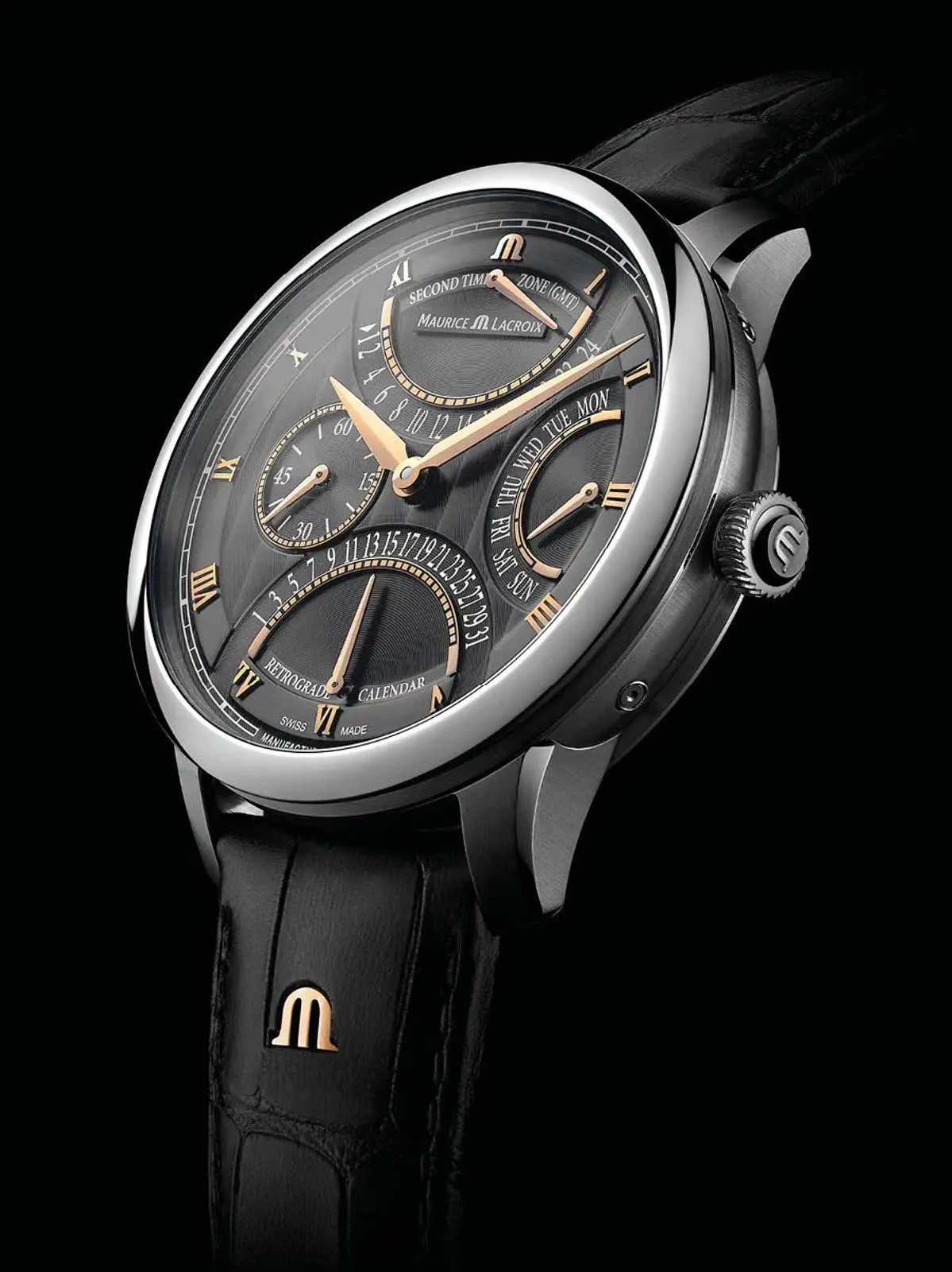Maurice Lacroix Masterpiece Triple Rétrograde MP6538-SS001-310-1 ...