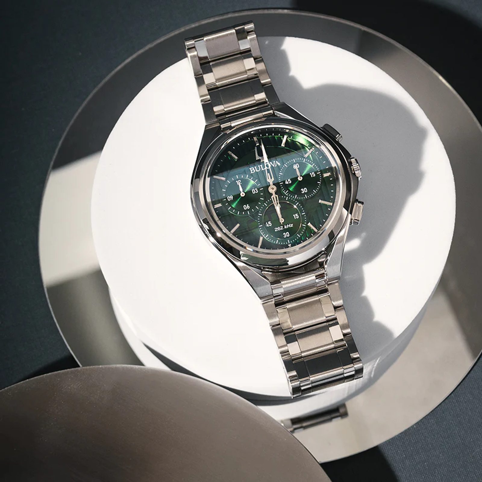 Bulova Curv Classic Chronoghraph 96A297 | Helveti.cz