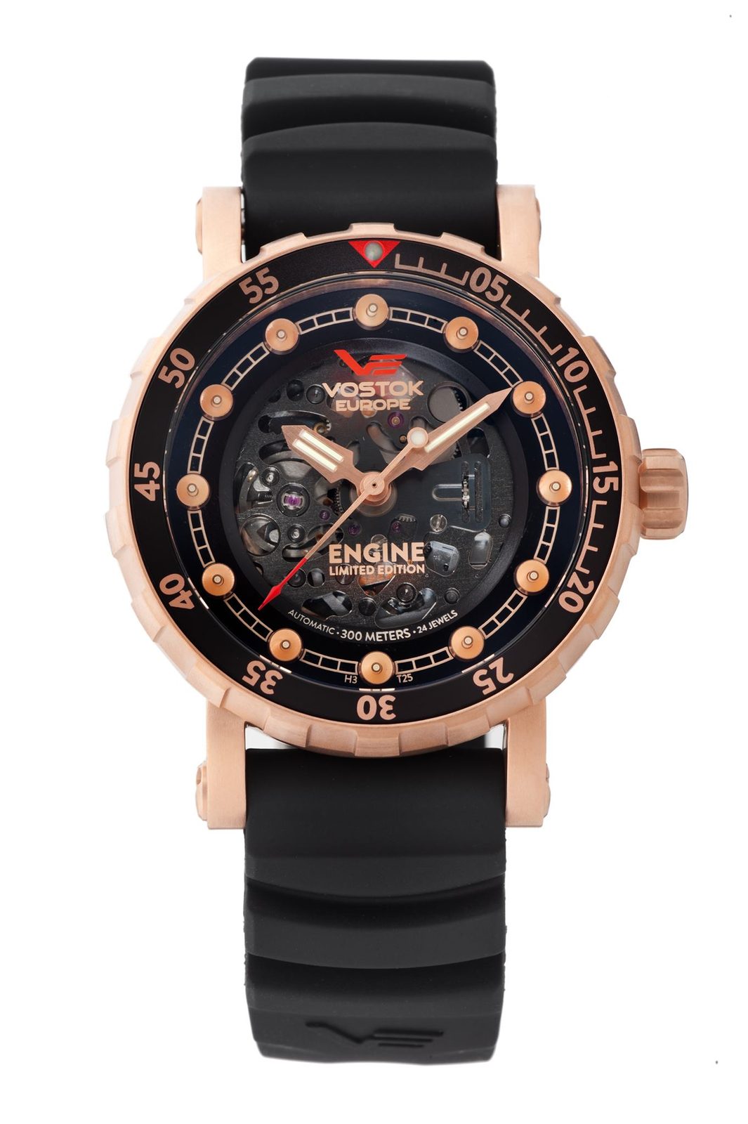 Vostok Europe Engine Automatic Skeleton NH72-571B648 | Helveti.cz